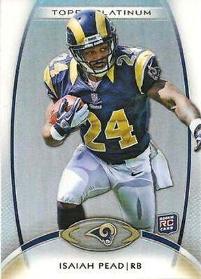 2012 Topps Platinum #109 Isaiah Pead RC St. Louis Rams | eBay