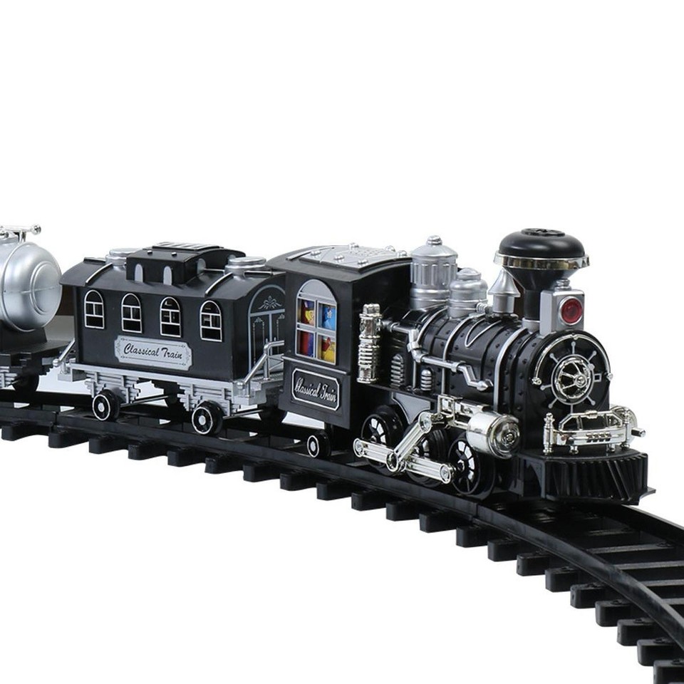 Train Set for Kids Remote Control Train Retro Steam | eBay Australia