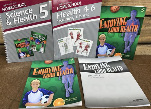 Abeka Homeschool 5th Grade Science And Health Books Charts Answer Key ...