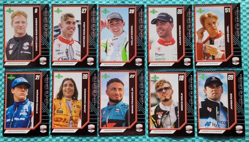 2024 Parkside Indycar Indy Car Indy NXT IndyNXT Complete 10 Card Set | eBay