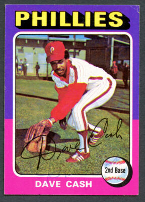 Dave Cash #22 signed autograph auto 1975 Topps Baseball Trading Card | eBay