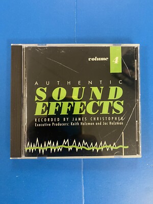 James Christopher – Authentic Sound Effects Volume 4 (CD, 1994) | eBay