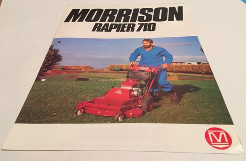 MASPORT Morrison Rapier mower 710 Original Uncirculated Vintage 1980s ...
