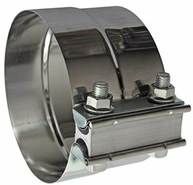 4" Preformed Band Clamp Torctite Stainless Exhaust Step Clamps Lap ...