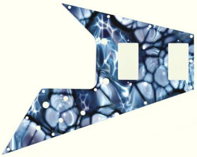 Gibson Flying V Pickguard for '67 Re-Issue Guitar Custom Graphical ...
