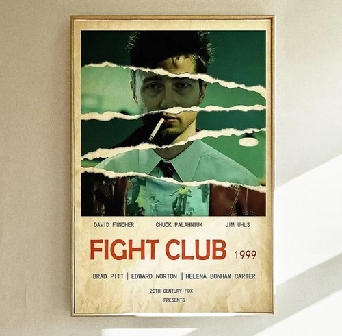Fight Club Poster | minimalist poster | Home Decor | Wall art | eBay