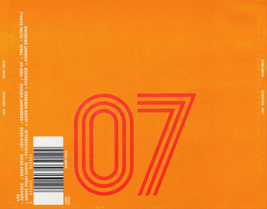 LFO (TECHNO) - ADVANCE NEW CD 5021603039124 | eBay