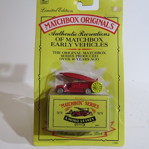 Matchbox No. 9 Fire Engine Ltd Ed 1/64 RE-86-3214-P | eBay