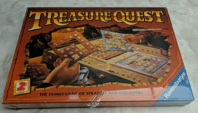 Treasure Quest 1996 Ravensburger Strategy Board Game New Sealed vintage ...