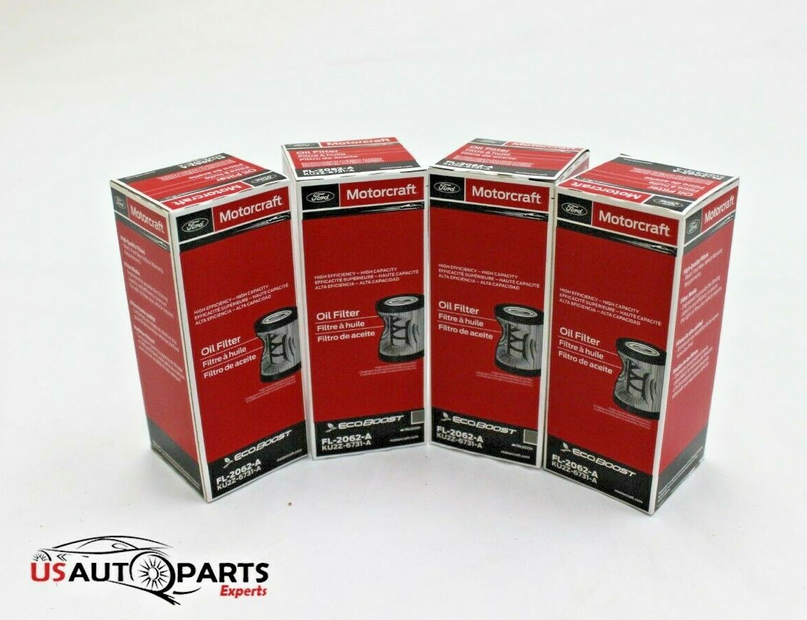 SET OF 4 -New Genuine OEM Motorcraft Ford- FL2062 Oil Filter | eBay