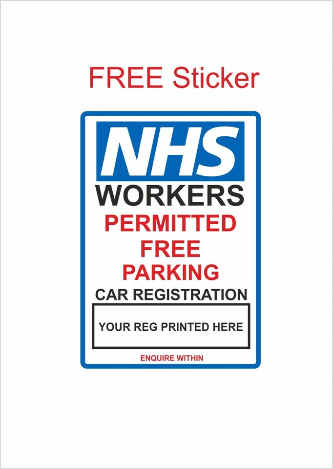 Rainbow super NHS Sticker - NON PROFITABLE - 190mm x 182mm size - 77 | eBay