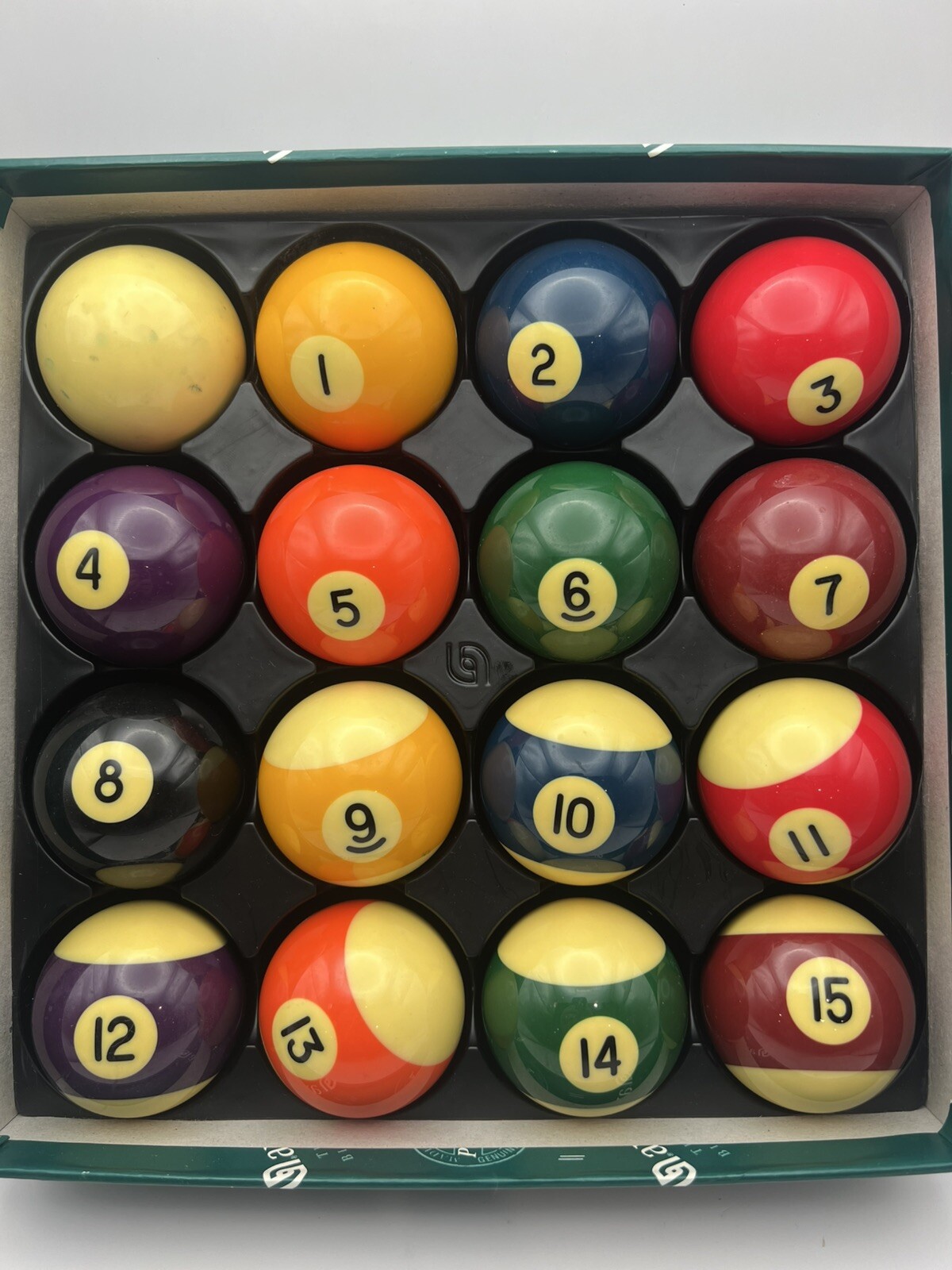 Aramith Preimer Pool Billiard Balls Set Belgian 2 1/4 in Box | eBay