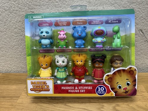Daniel Tigers Neighborhood Friends & Stuffies Mini Figure 10-Pack Set ...