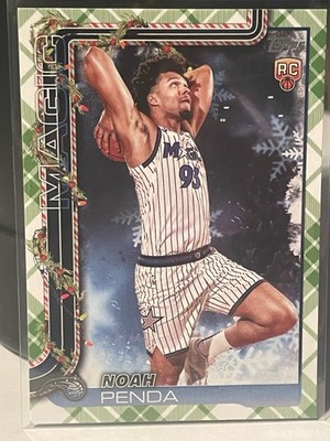 2025-26 Topps Holiday Basketball Plaid Parallel Advent Calendar Noah ...