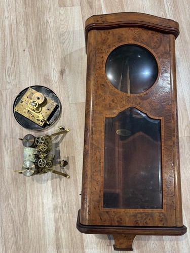 Antique/Vintage Fontenoy Clock Case For Rebuild/Repair | eBay
