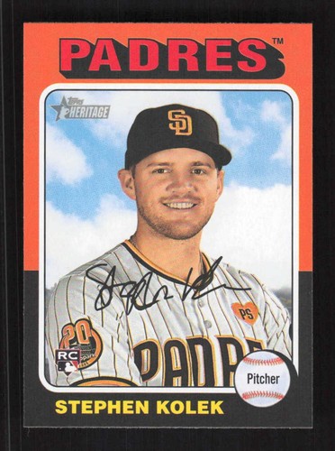 Stephen Kolek 2024 Topps Heritage SP Rookie #710 | eBay