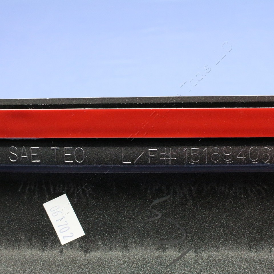 GM Pewter WA382E 23.75" Rear LH Door Moulding w/ Chrome Trim for 2000 ...