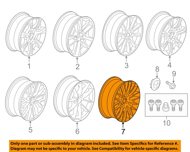 BMW 320i Machined 18 Inch OEM Wheel 2014-2018 36116868424 for sale ...