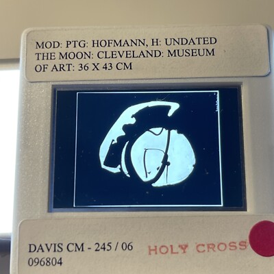 Hans Hofmann "The Moon” Abstract Expressionism 35mm Art Slide | eBay