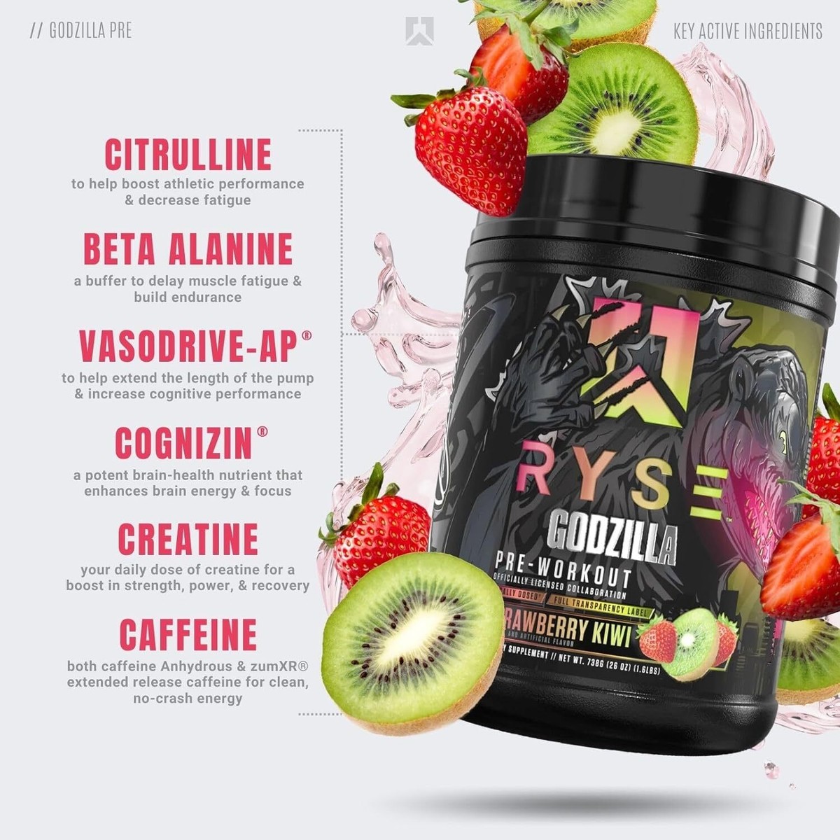 Ryse Noel Deyzel x Godzilla Pre Workout - serwer2311392.home.pl