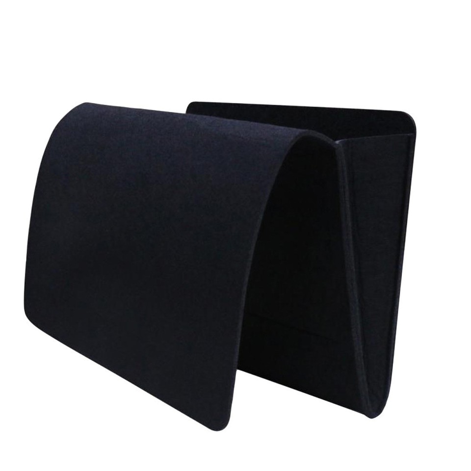 Felt Pouch Bedside Storage Bag Portable Hanging Organizer Armrest Case ...