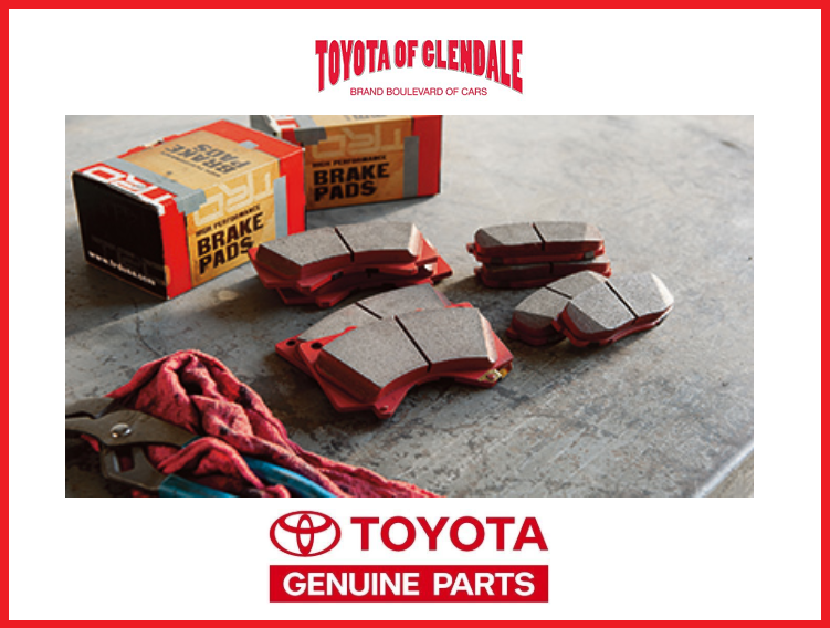 TOYOTA 4RUNNER FJ CRUISER SEQUOIA TACOMA FRONT TRD BRAKE PADS GEN PTR09 ...