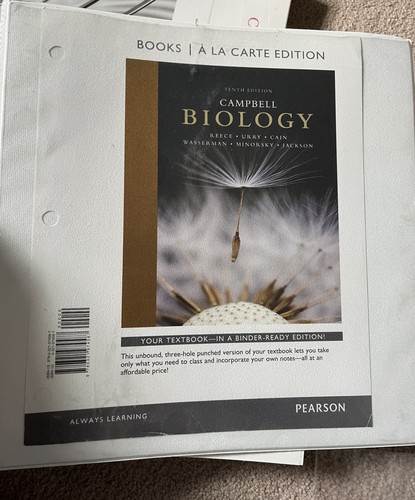 Campbell Biology by Lisa A. Urry, Peter V. Minorsky, Robert B. Jackson ...