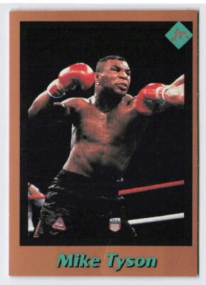 1991 Mike Tyson Tuff Stuff JR Gold Border #6 | eBay