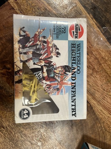 Airfix Waterloo Highland Infantry 1:72 Scale Box 44 Piece Set 01735 | eBay