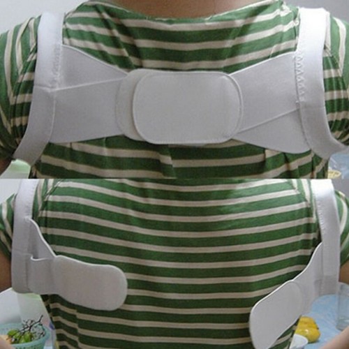 Invisible Back Posture Orthotics Shoulder Corrector Brace Belt 'Spine ...