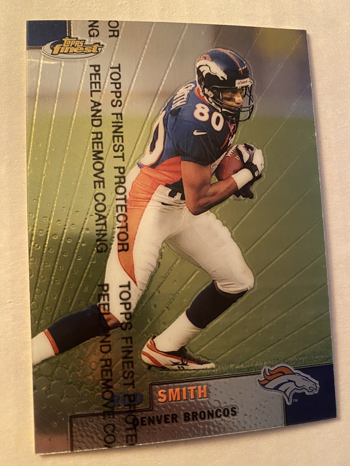 1999 Topps Finest - Refractor #28 Rod Smith, Rod Smith for sale online ...