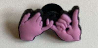 For Croc Jibbitz It Girl, Preppy Love Pinky Promise Girl Shoe Croc ...