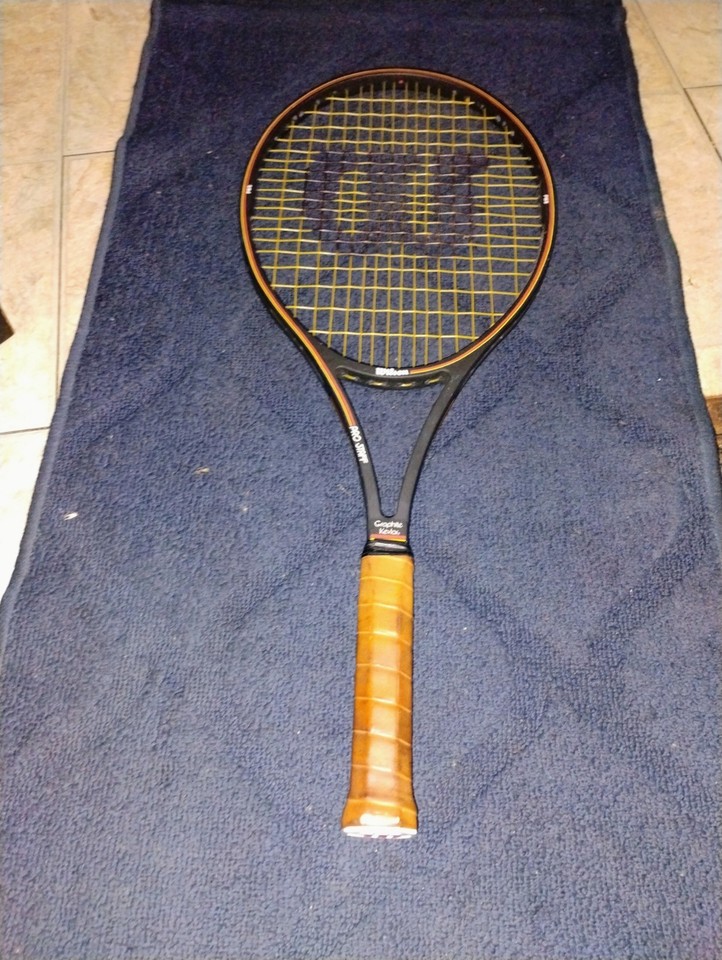Wilson Pro Staff Tennis Racket Graphite w/ Kevlar | eBay