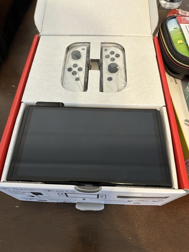 BUNDLE: Nintendo Switch OLED - White ! (SEE DETAILS) | eBay