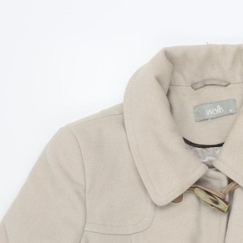 Wallis Women's Beige Duffle Coat, Size 10, Toggle Closure | eBay