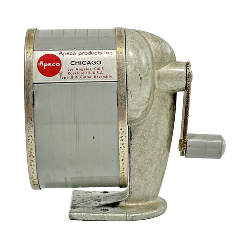 Vintage Classic Apsco Chicago Wall or Table Mount Pencil Sharpener ...