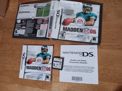 Madden 06 NFL DS - Nintendo DS Game with Case and Manual | eBay