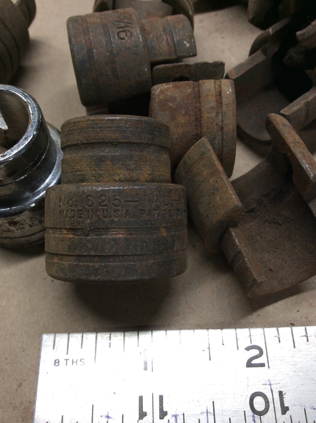 Set Of 5 Proto TAC 13/16” socket Flare Nut Split Vintage Military INV ...