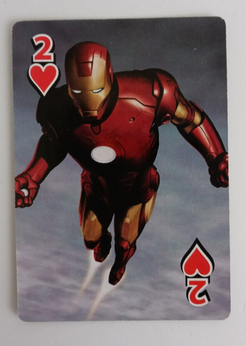 2008 Marvel Iron Man Playing Card 2 Hearts | eBay