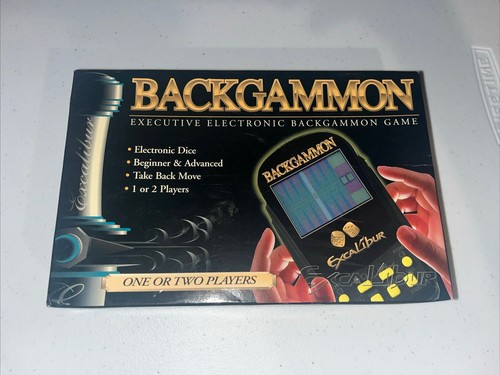 Vintage Electronic e-Backgammon Handheld Game by Excalibur | eBay