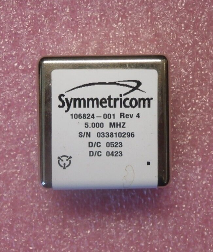 5 MHz Oven Crystal Oscillator Symmetricom Four available models READ ...