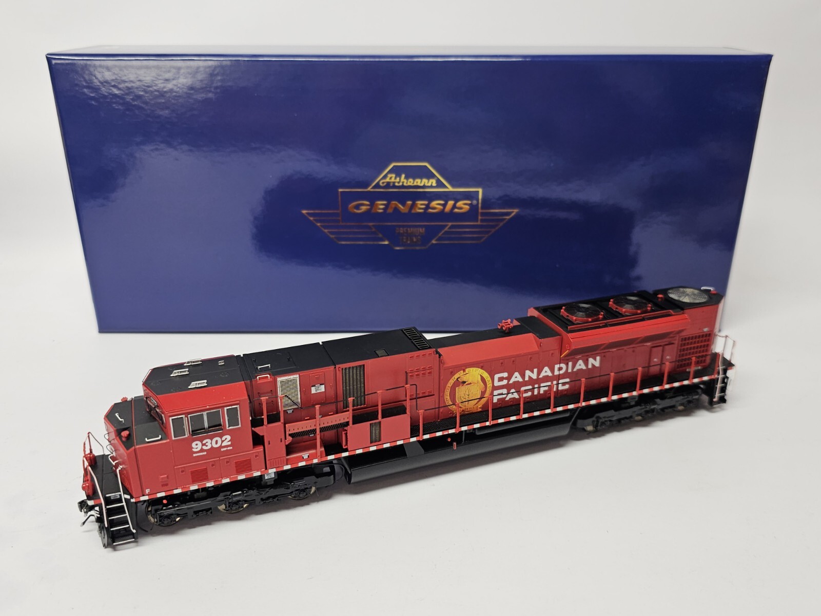 Custom Athearn Genesis SD90MAC Canadian Pacific CP #9302 w/ Tsu 2 Snd ...
