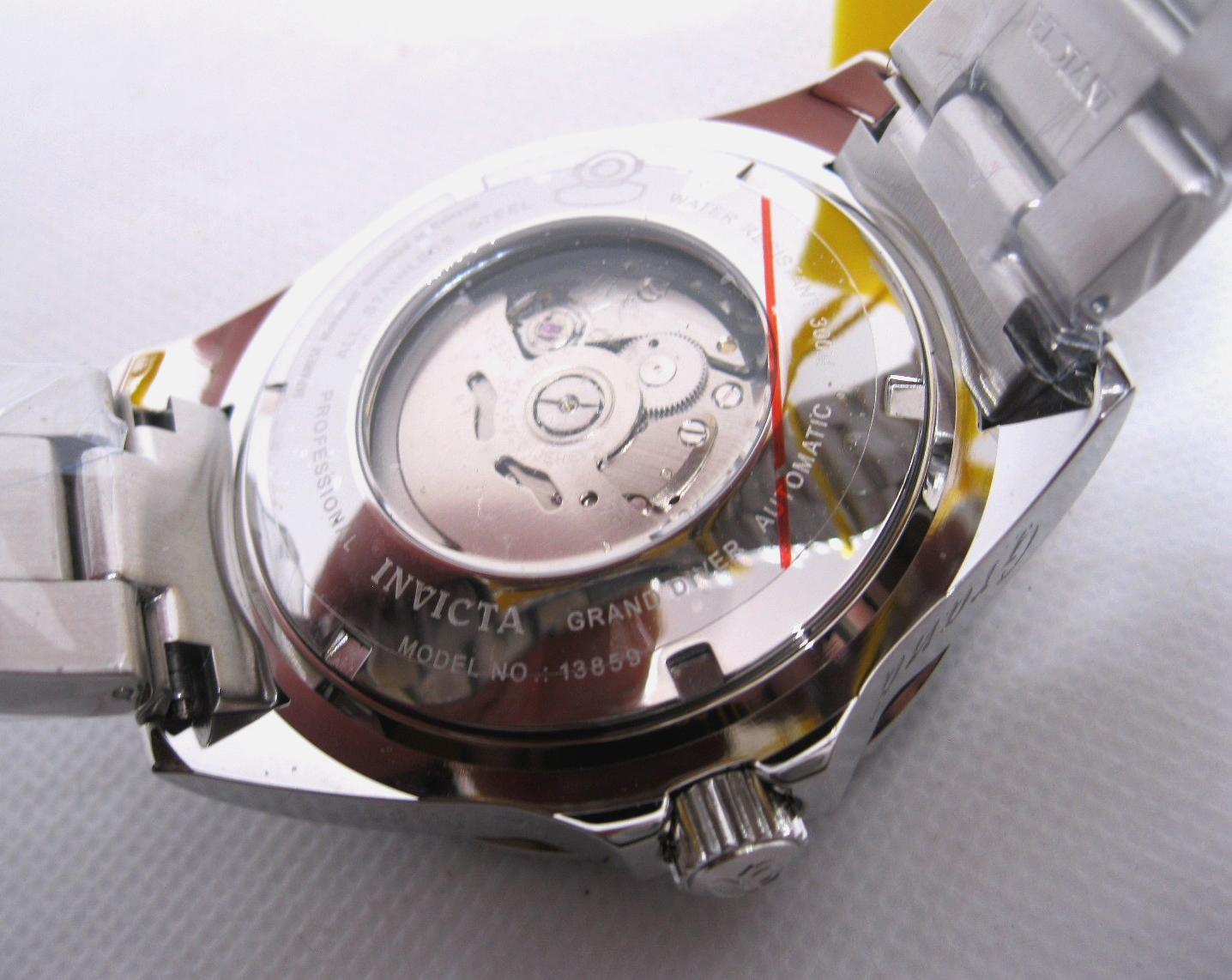 Invicta Grand Diver Blue Dial Silver Tone Automatic 47mm NH35A Men's ...