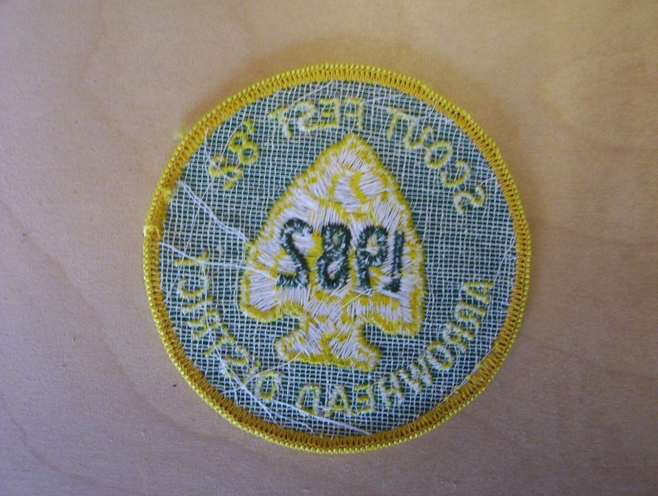 Vintage 1982 Arrowhead District Scout Fest 82 Patch BSA Boy Scouts of ...