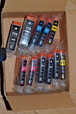 EZ-Ink Canon Compatible Cartridges CLI-221 printer, Magenta,Cyan,Yellow ...