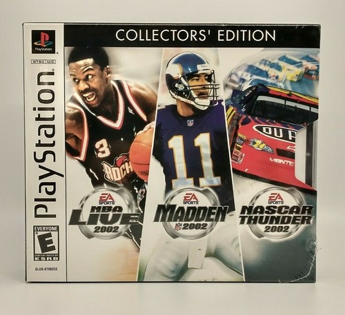 EA Sports Collectors Edition Madden NFL NBA Live NASCAR Thunder 2002 ...