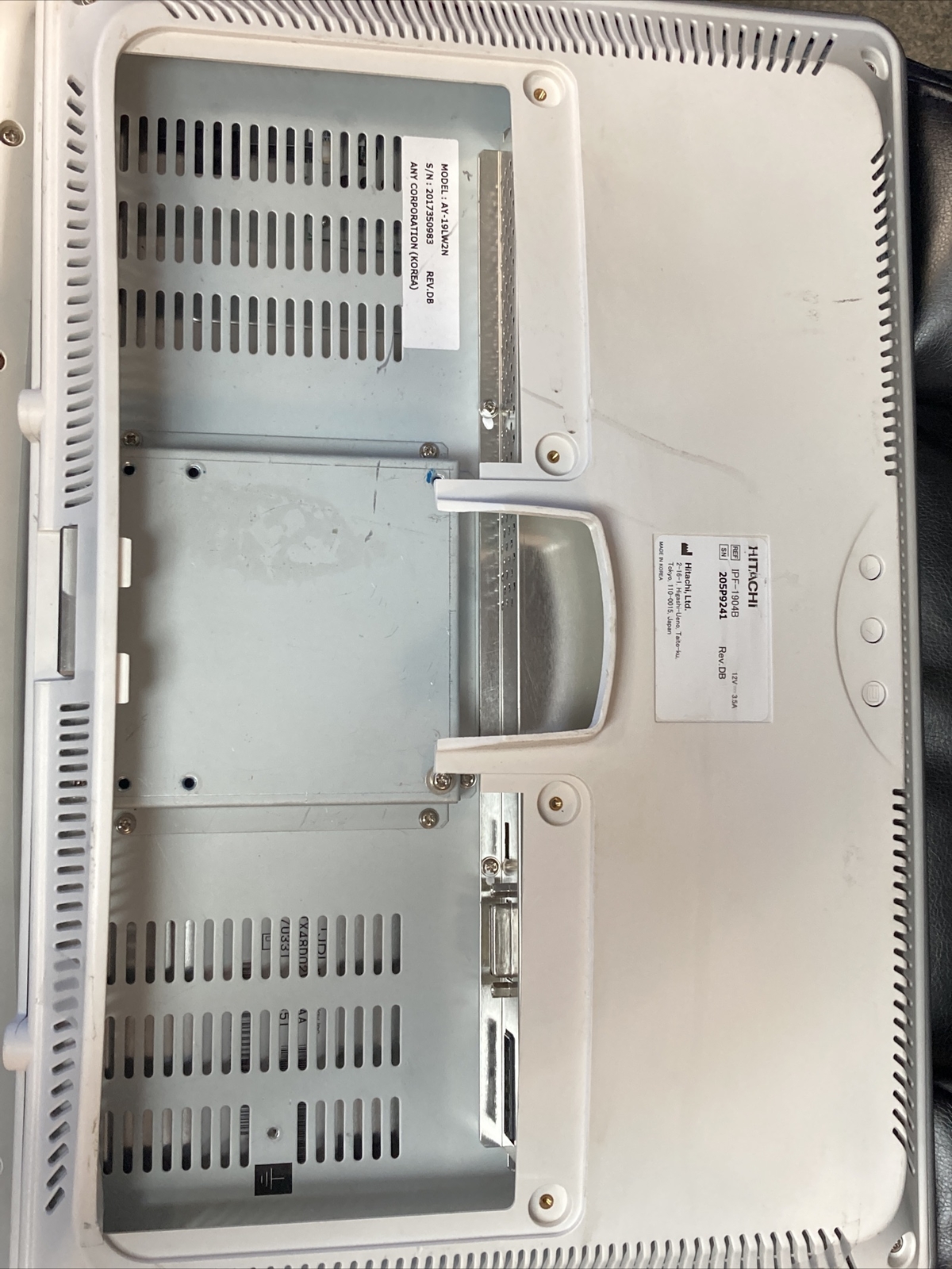 Hitachi Aloka Prosound F75 LCD Medical Monitor: IPF-1904B Model: AY ...