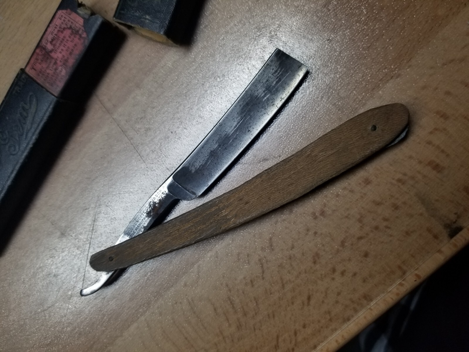 Tonsorial Gem Original Pipe Razor straight Barber's blade, razor | eBay