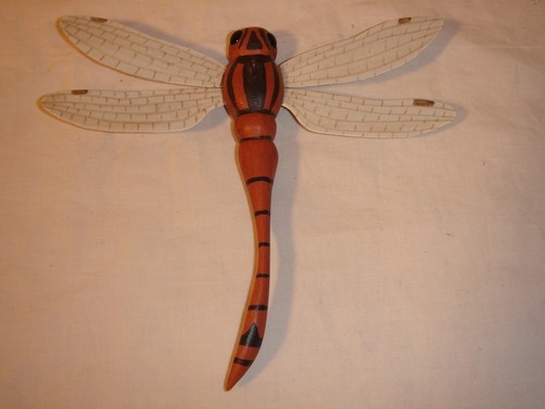 Ice Fishing Decoy Dragonfly Hand Carved Folk Art "M.S." | eBay