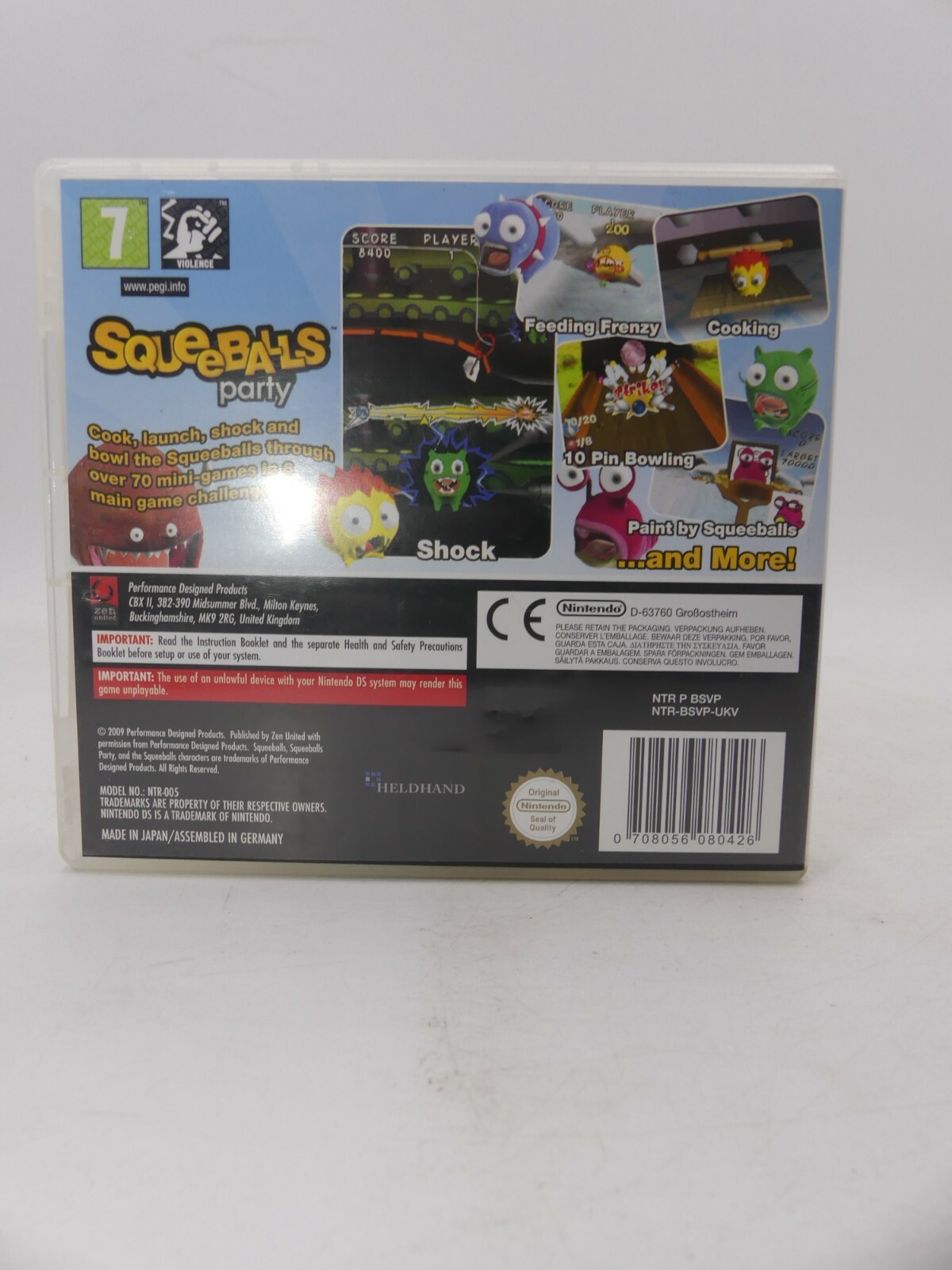 Squeeballs Party Nintendo DS EUROPEAN | eBay